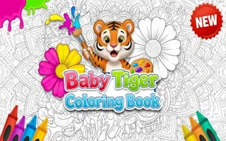 Baby Tiger Coloring Book Unblocked Game Play | io Games Slither
